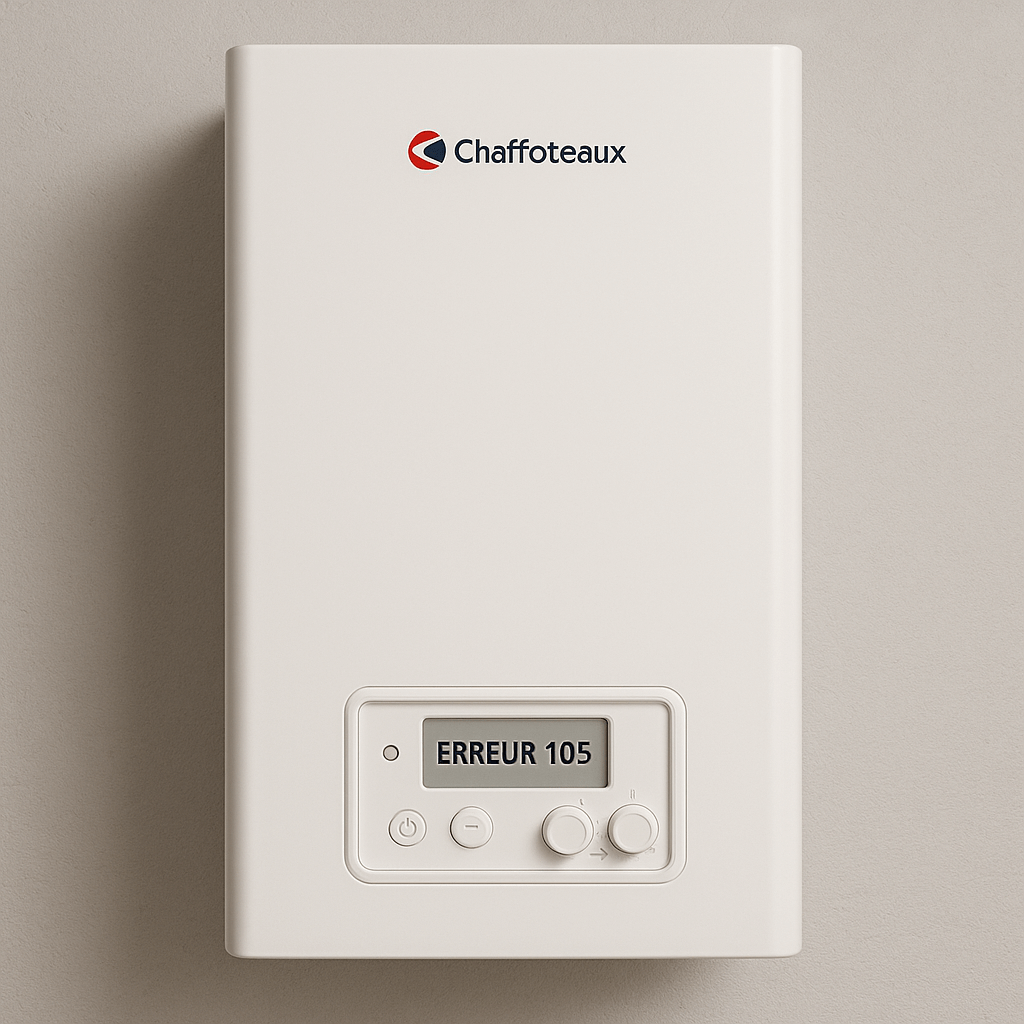 Erreur 101 chaudière Chaffoteaux - Notre guide d'expert