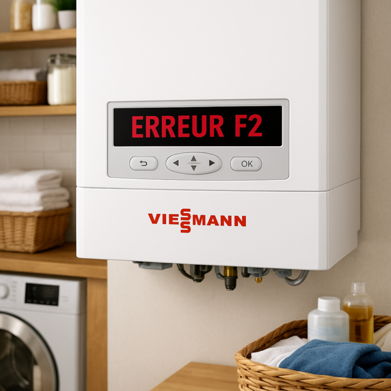 Defaut F4 Viessmann